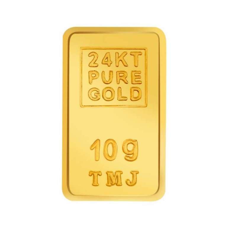 GOLD BAR/ GOLD BISCUITS BY MMTC (10gm) 24 CARAT – Welcome to Rani Alankar